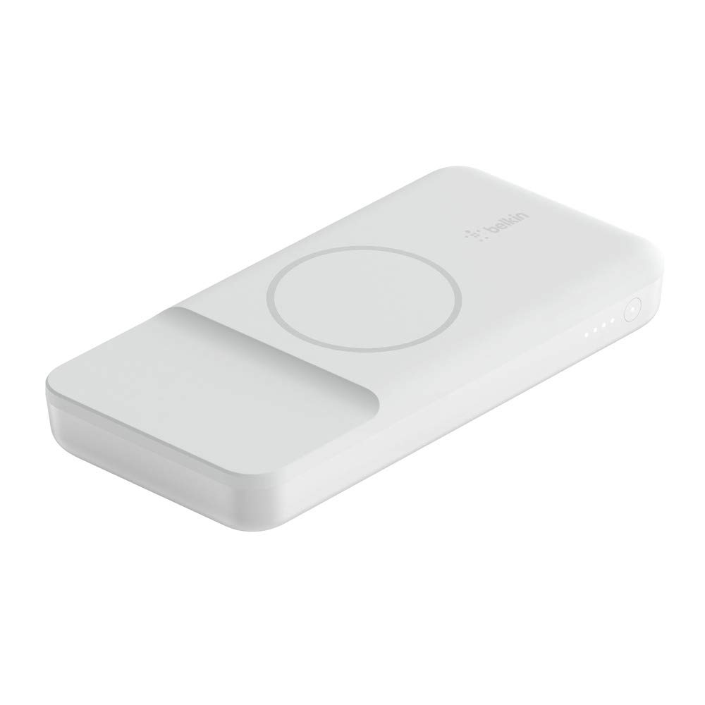 Belkin Wireless Portable Charger Power Bank with Magnetic Charging Compatible with MagSafe (10000 mAh)