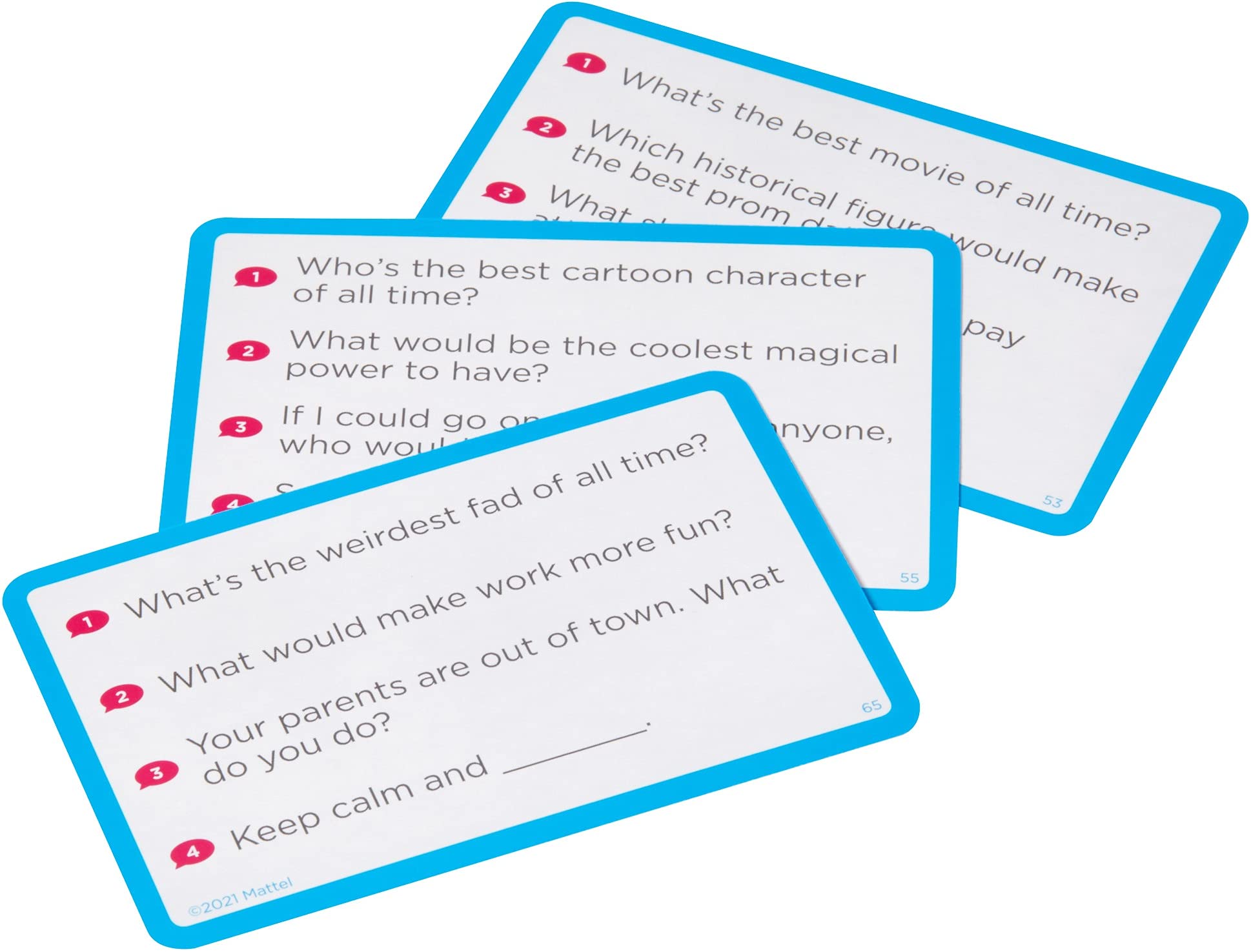 Mattel Say Anything Board Game for Teens, Adults & Parties with Question Cards, Dry Erase Scoreboard & More, 4 to 8 Players Ages 13 Years & Older