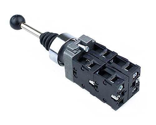 LRJBFC 1PCS XD2PA14CR 4NO 4Po sitions Latching Maintained Wobble Stick Joystick Replace Switch