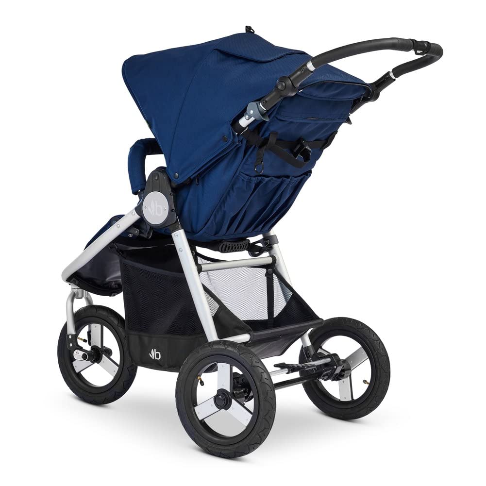 Bumbleride Indie All-Terrain Stroller | Lightweight | Eco-Friendly | Infant Ready Adjustable Seat | Easy, Compact Fold | All-Wheel Suspension (Indie Single 2022, Maritime)