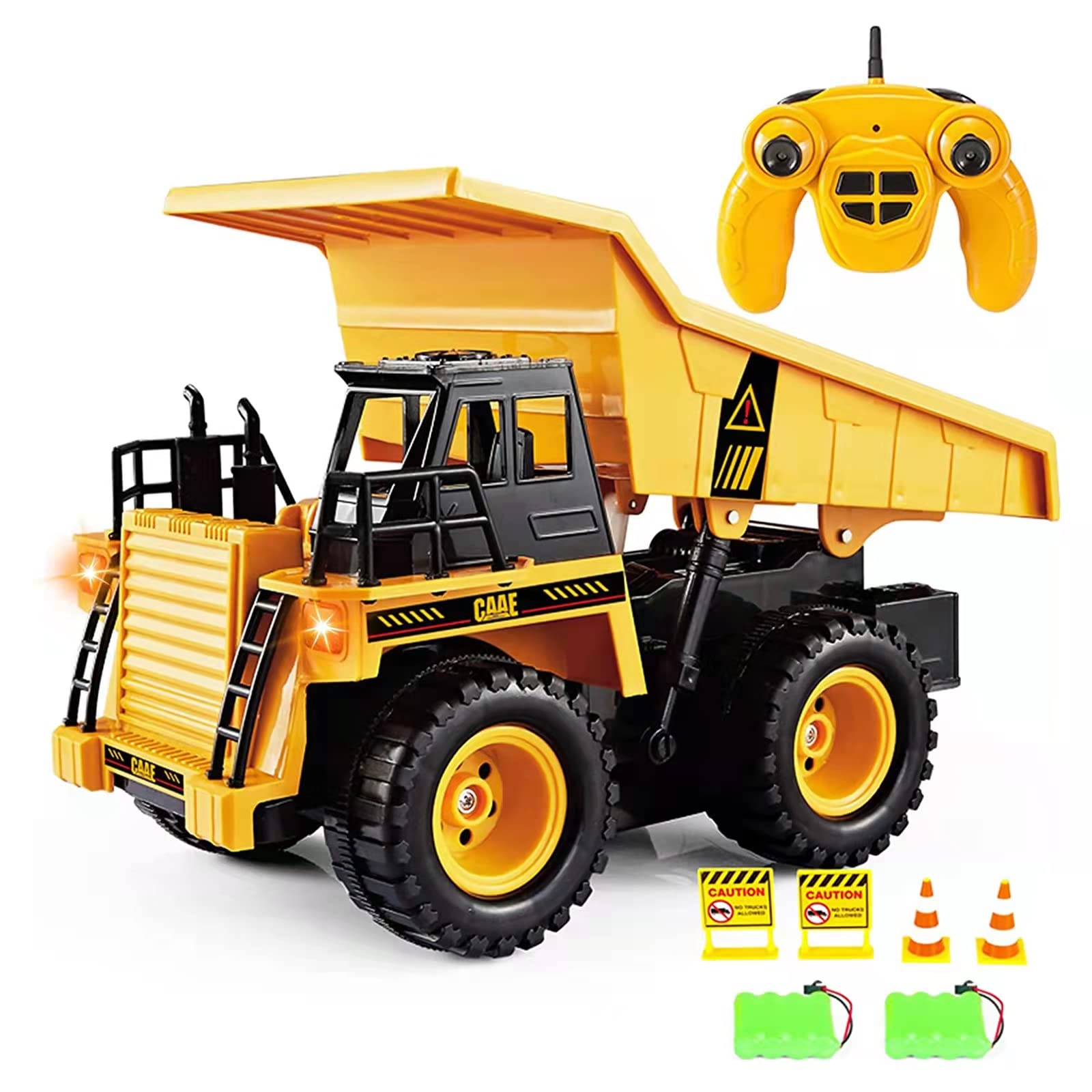 Remote Control Construction Bulldozer Toy, 6 Channel RC Bulldozer Toys, RC Construction Truck Vehicle Toys (RC Cars)