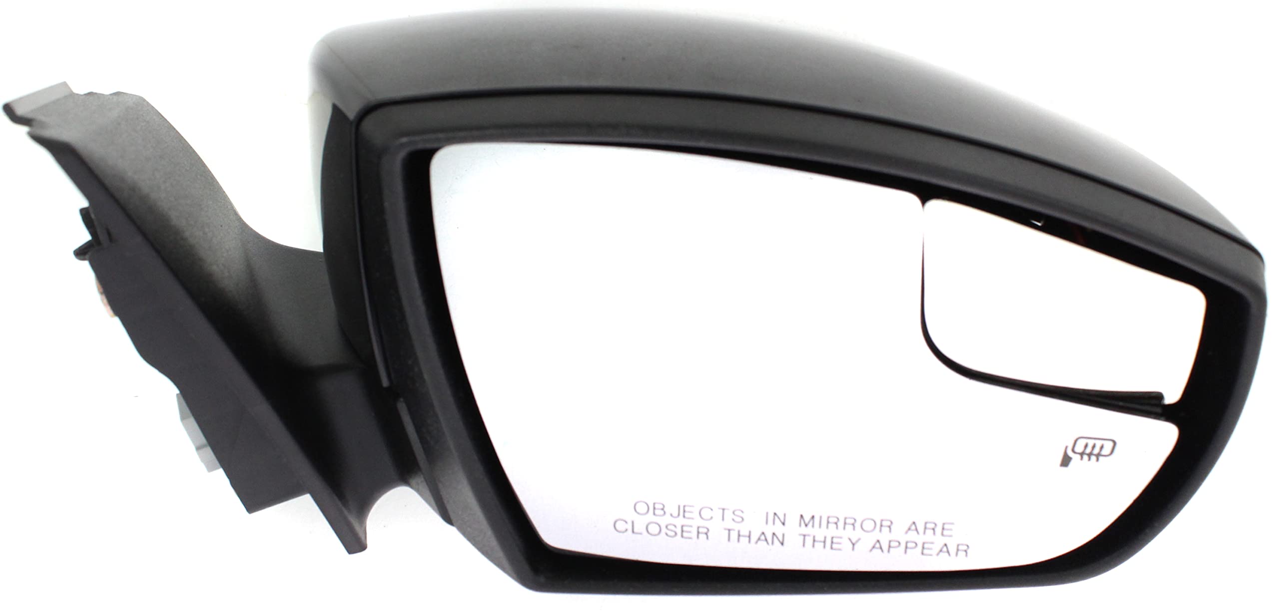 Kool Vue Driver & Passenger Side Power Heated Mirrors for Ford Focus 2015-2016 With Signal Light & Spotter Glass Paintable Sedan