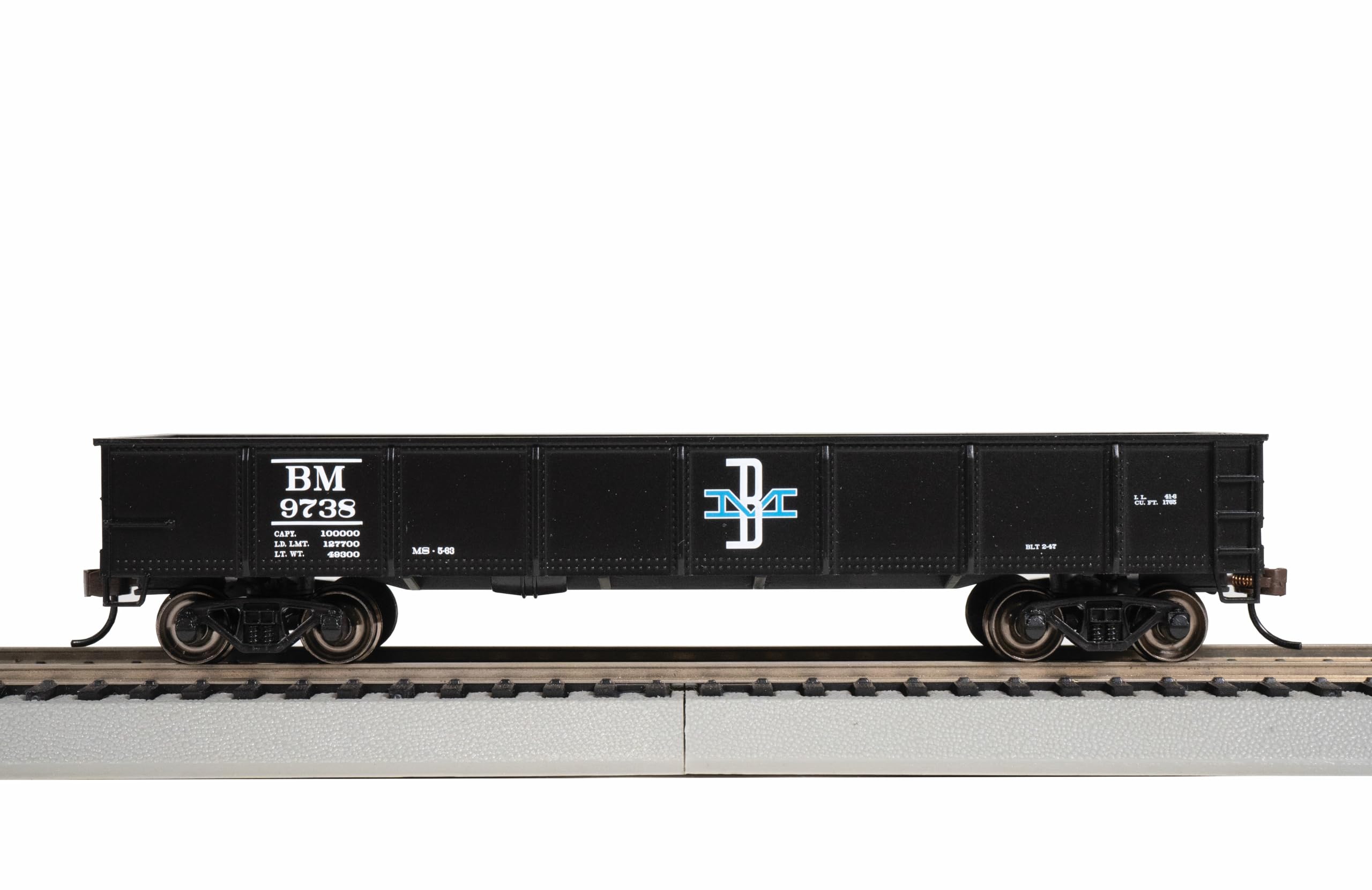 Bachmann Trains - 40' Gondola - Boston & Maine #9738 - HO Scale