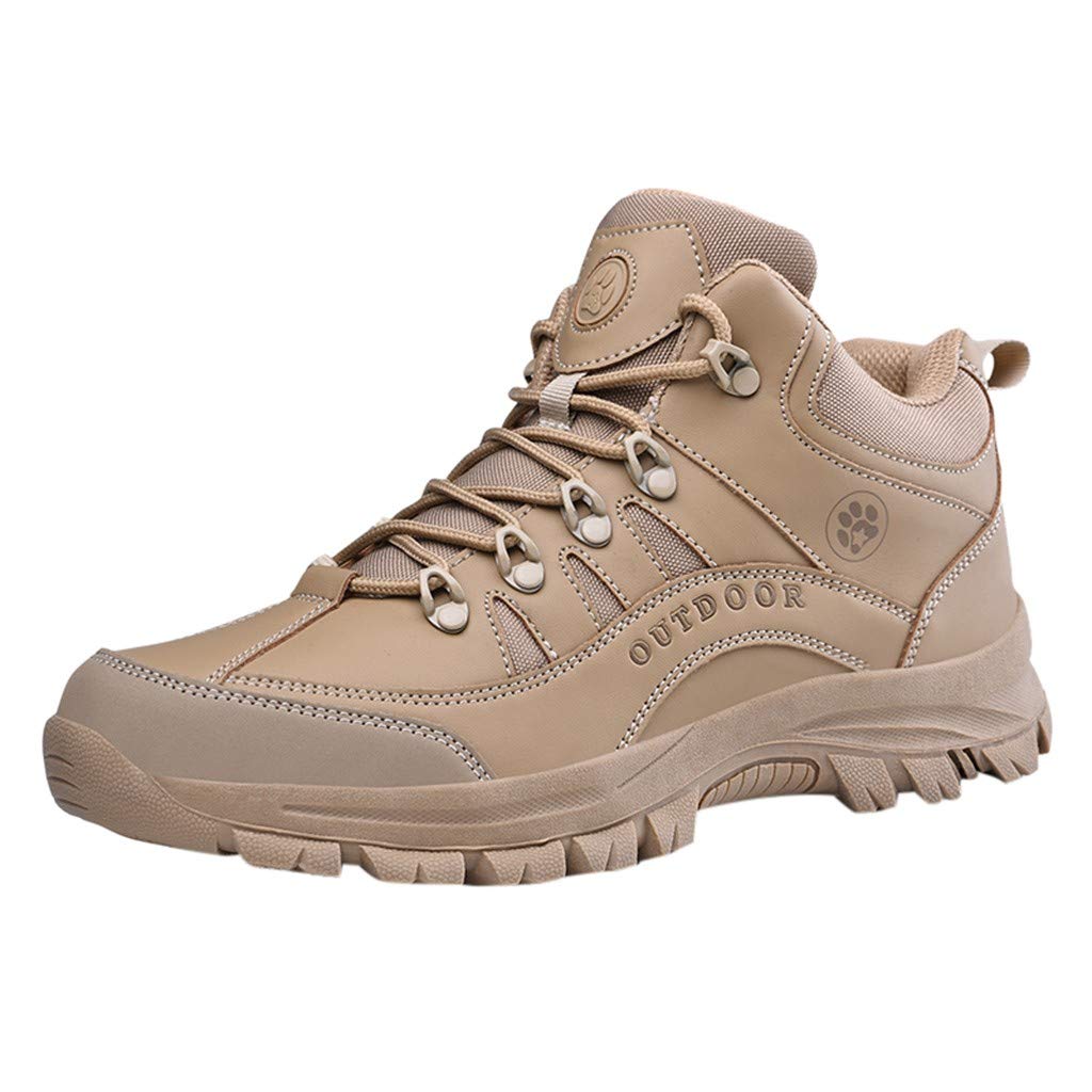 Fheaven_Women shoes Men's Winter Boots Waterproof Rain Boots,Fheaven Non-Slip Ankle Snow Boots,Hiking Outdoor Boot