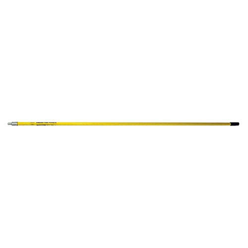 Carrand Handle, Fiberglass, Yellow, 72 in.