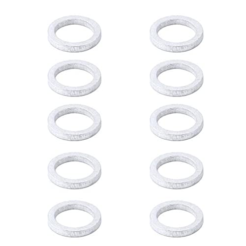 BESSTUUP 3x10pcs Bike Chainwheel Screw Chainring Washer Gasket Accessories 2mm