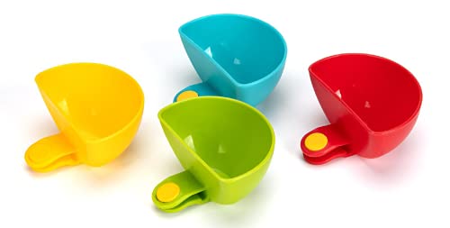 Brvnpily Assorted Dip Clips - Set of 4