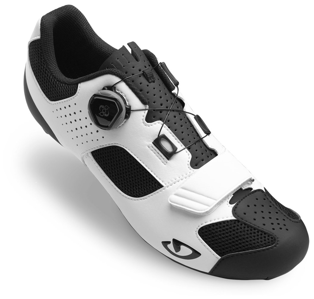 Giro Men's Cycling Shoes, White Black, 44.5
