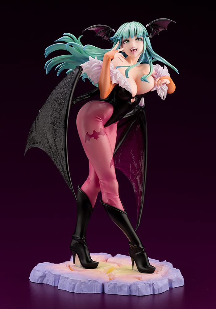 Kotobukiya Darkstalkers: Morrigan Bishoujo Statue,Multicolor