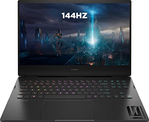 HP 2023 Omen 16.1" 144 Hz IPS FHD Gaming Laptop 8-Core AMD Ryzen 7 6800H 64GB DDR5 4TB NVMe SSD NVIDIA GeForce RTX 3060 6GB DTS Audio RGB KB WiFi AX USB-C w/DP HDMI RJ45 Windows 11 Pro w/RE USB