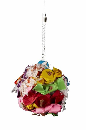 Sweet Feet and Beak Platinum Tweeter Toys Large Disco Ball