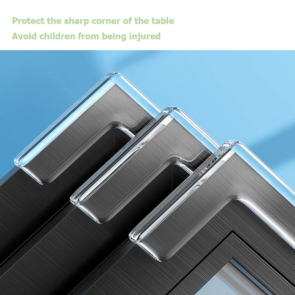 Corner Protector for Baby Furniture Corner Guard Corner Protector,Cover Sharp Furniture,Table Edges and CabinetsTransparent,24 Packs (40 * 40 * 15, transparent)