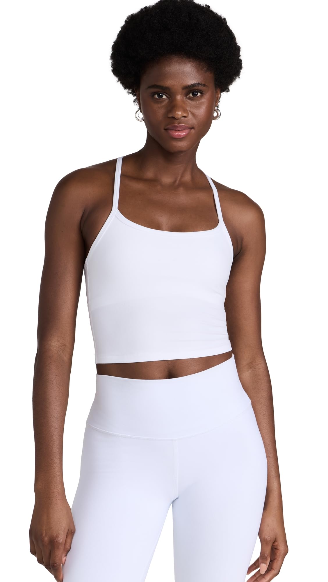 Beyond Yoga Women's Spacedye Slim Racerback Tank, Woodland Heather, S