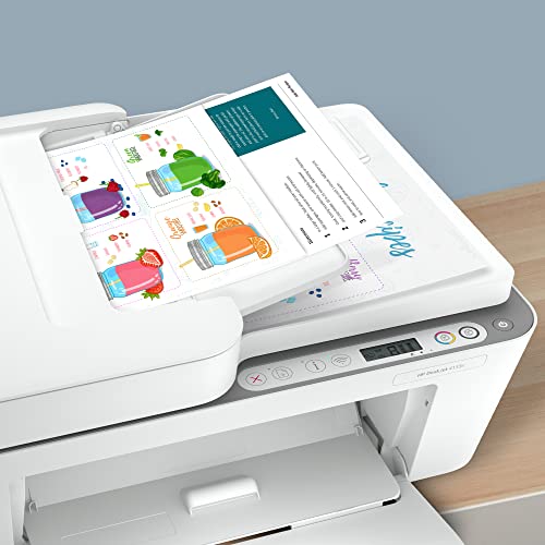 HP DeskJet 4133e All-in-One Printer with Bonus 6 Months of Instant Ink,White
