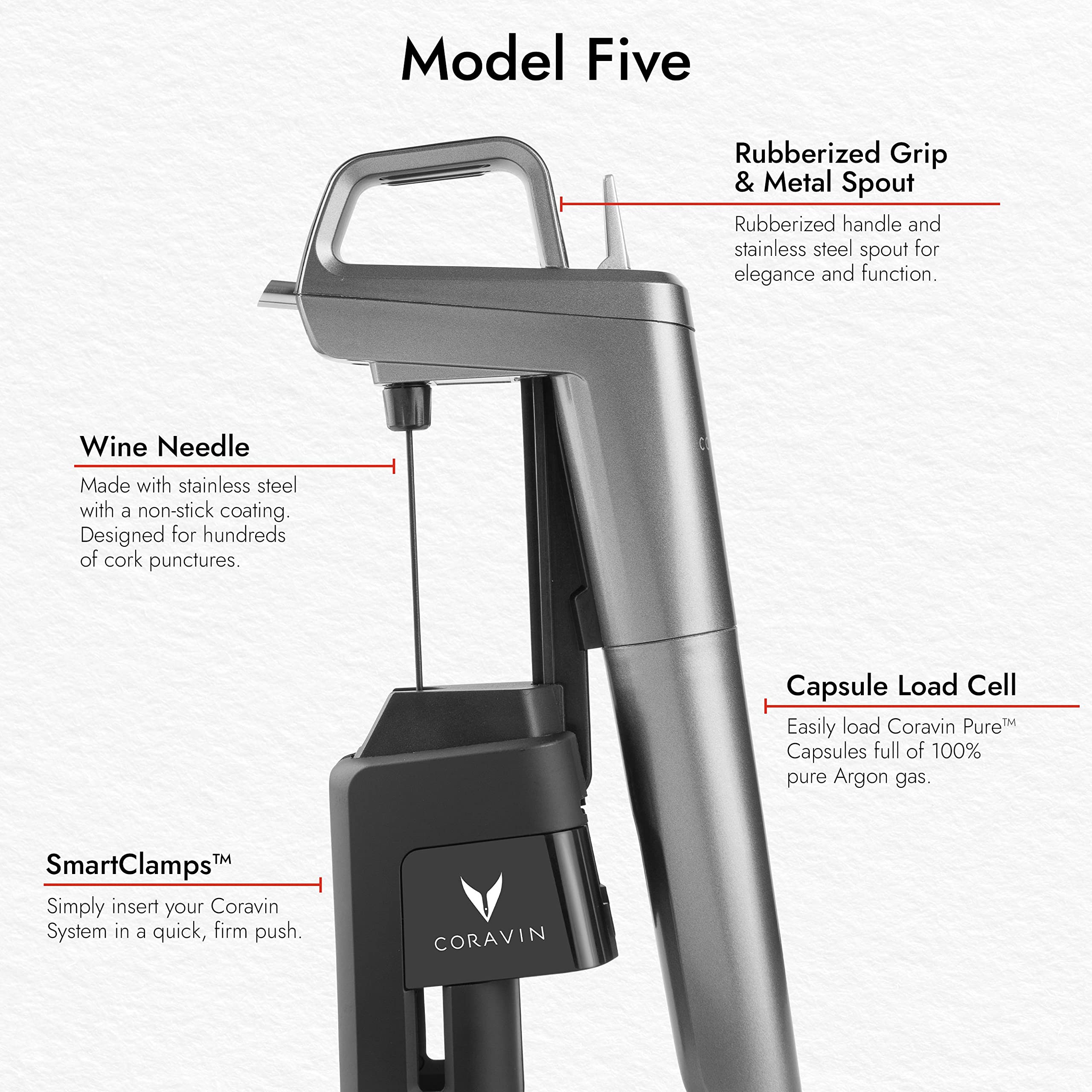 Coravin Model Five Preservation and Tasting System - Model V