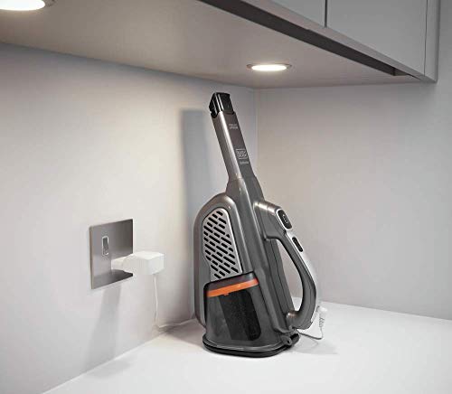 BLACK+DECKER Dusbuster Handheld Vacuum, Cordless, Gray (HHVK415B01)