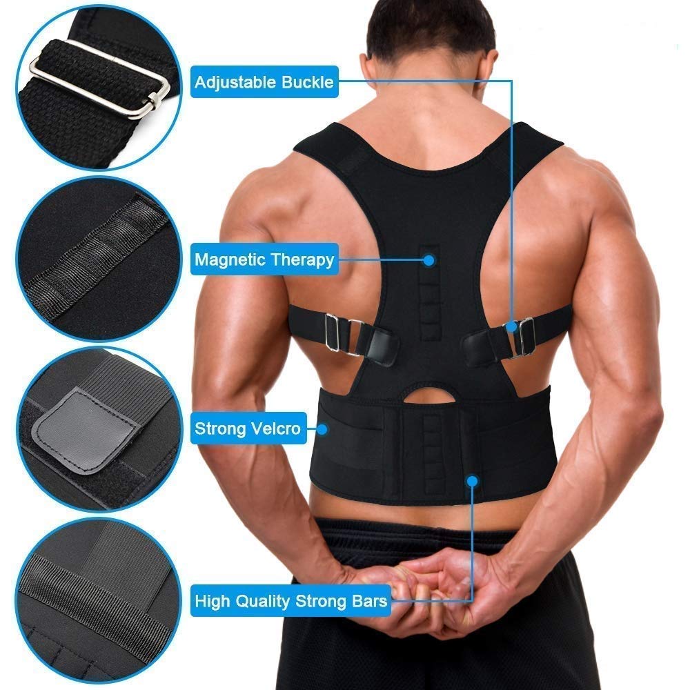 Back Brace by FITGAME – Lower Back Support Belt for Pain Relief | Sciatica, Herniated Disc and Scoliosis for Men and Women – Adjustable Straps and Removable Lumbar Pad (X-Large 37 - 42 inch)
