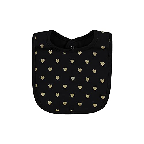 Hudson Baby Unisex Baby Cotton Bib and Headband or Caps Set, Daddys Princess, One Size
