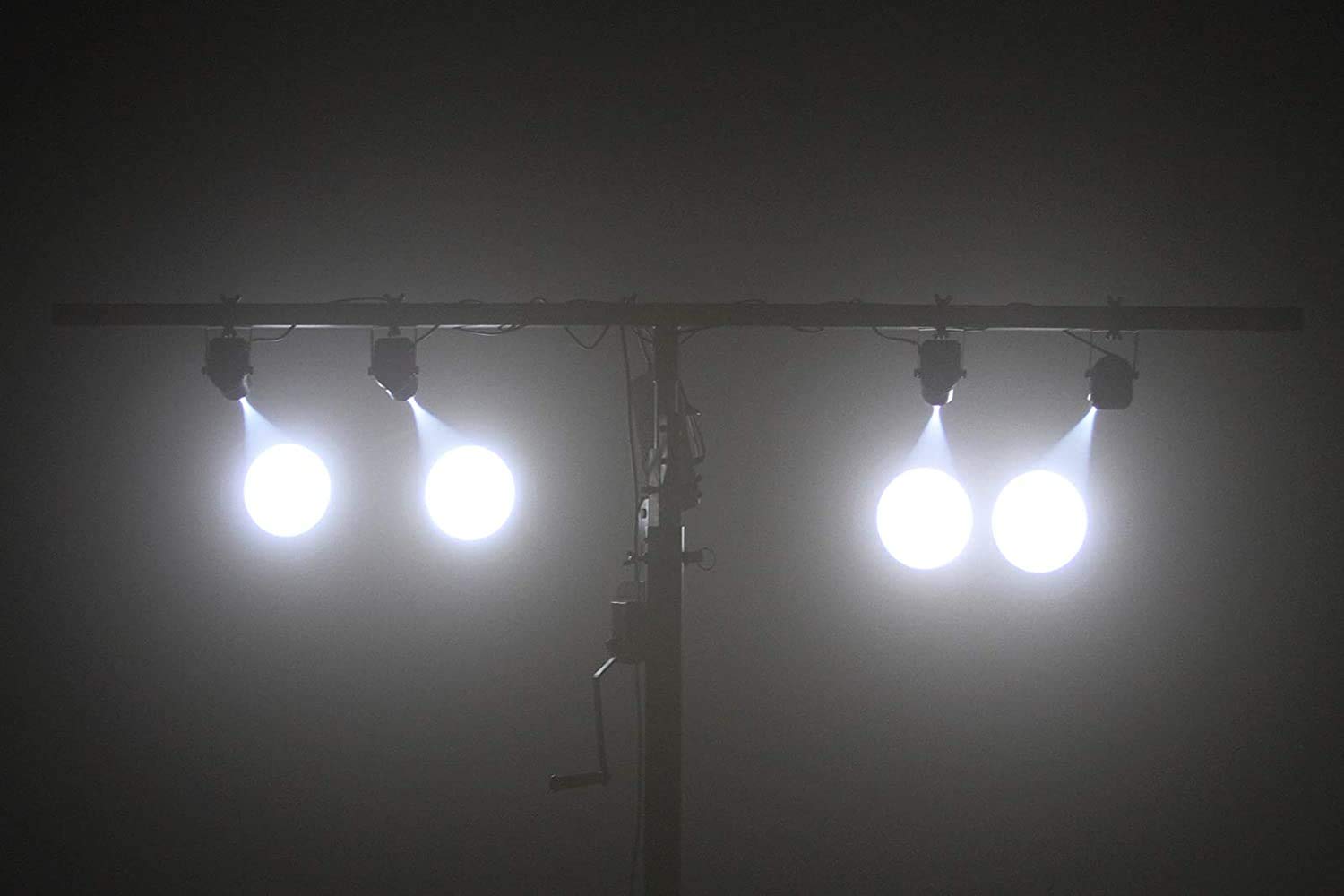 LED Stage Light, 12W LED Beam Spotlight Party Stage Disco Pub Festival Effect Pinspot Lights for Party Disco Clubs KTV Pub Show Wedding DJ Stage Light, US Plug 110V