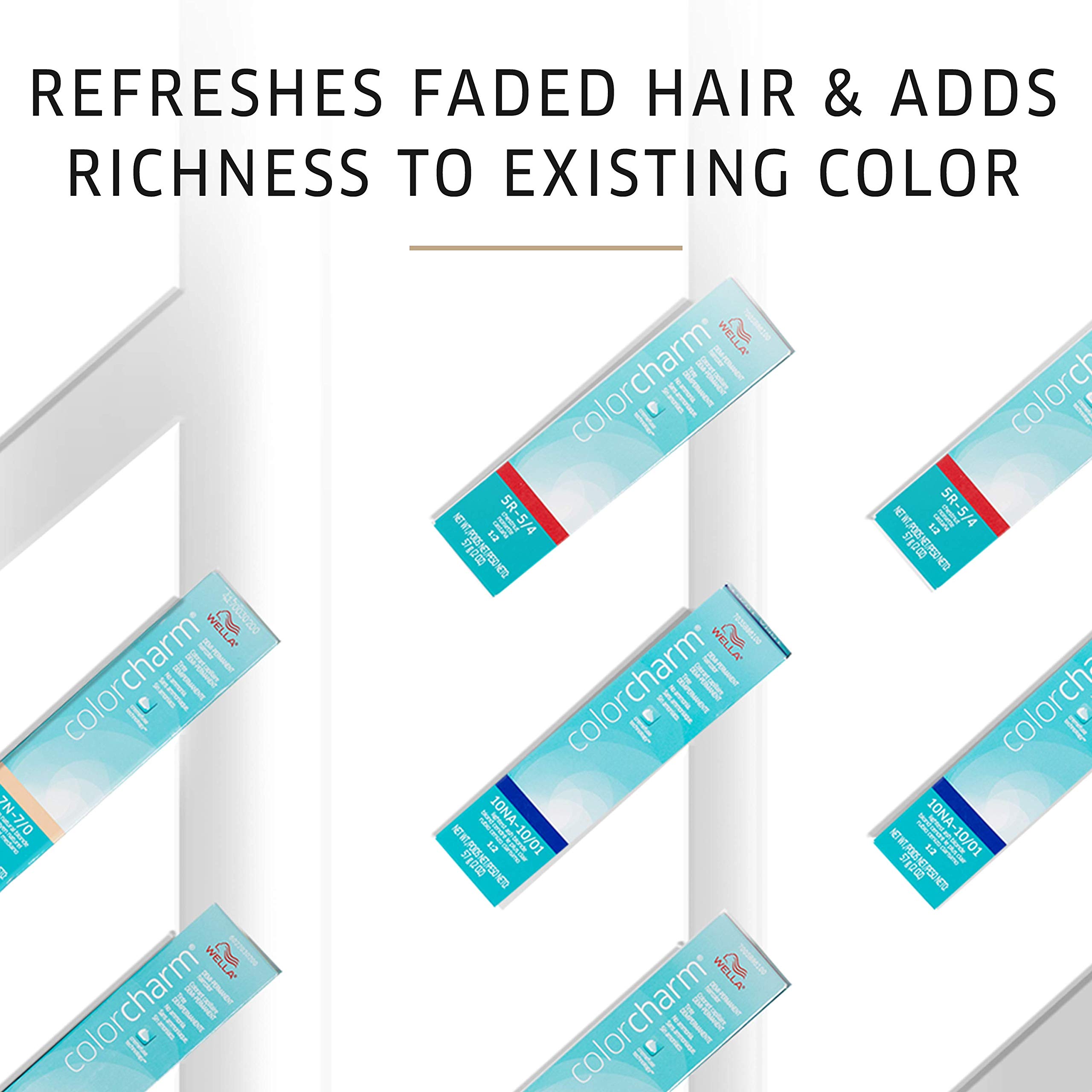 WELLA Color Charm Demi Permanent Hair Color 6W Dark Sand, DISCO