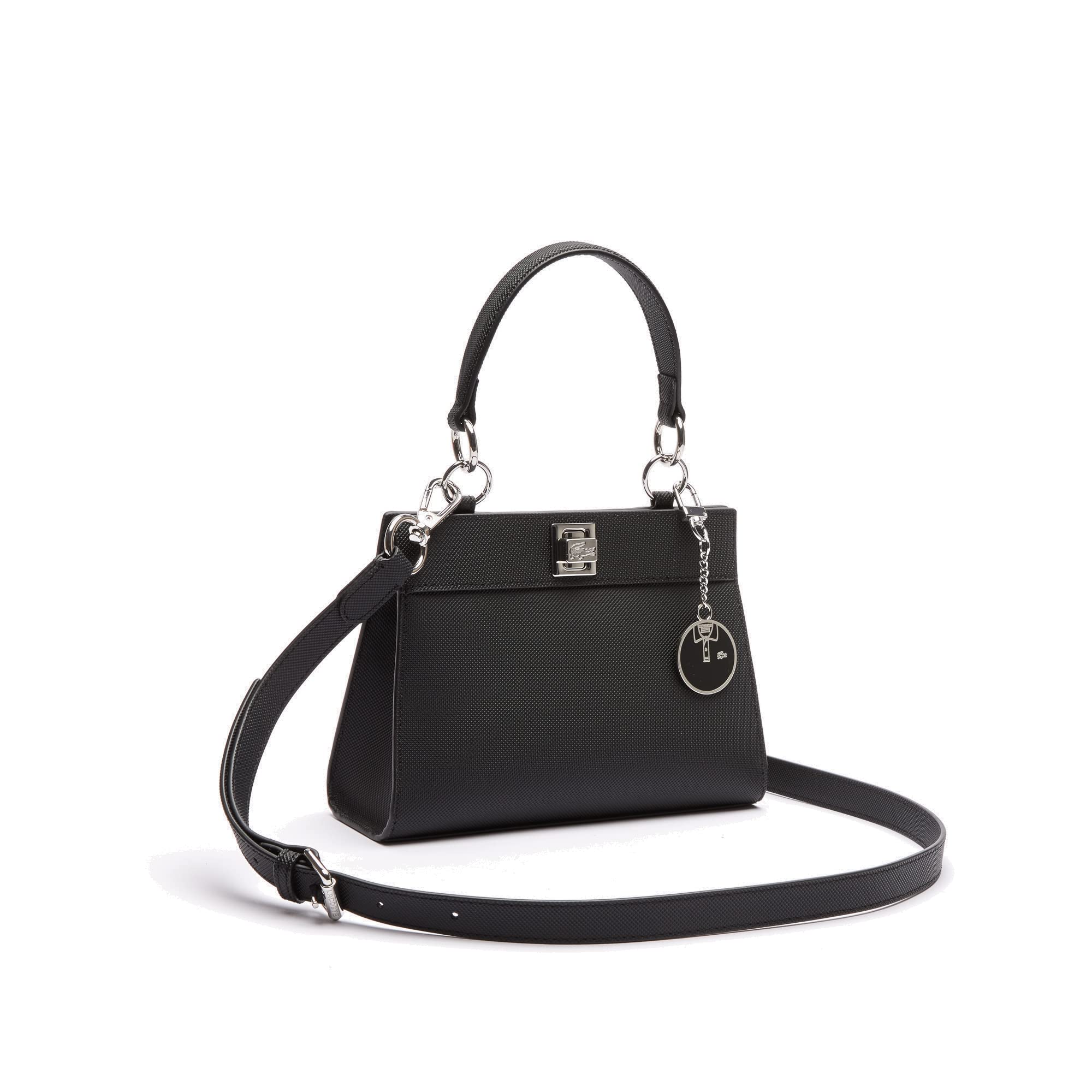 Lacoste Top Handle Bag Woman, Noir