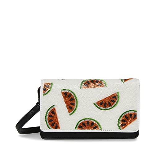 Betsey Johnson Sugar Watermelon Flap Crossbody, Multi