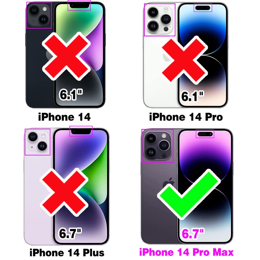 Asuwish Phone Case for iPhone 14 Pro Max 6.7 inch with Slide Camera Cover and Screen Protector Ring Holder Stand Rugged Slim Cell iPhone14promax 5G i Phone14Max Plus iPhone14 ProMax Women Men Black