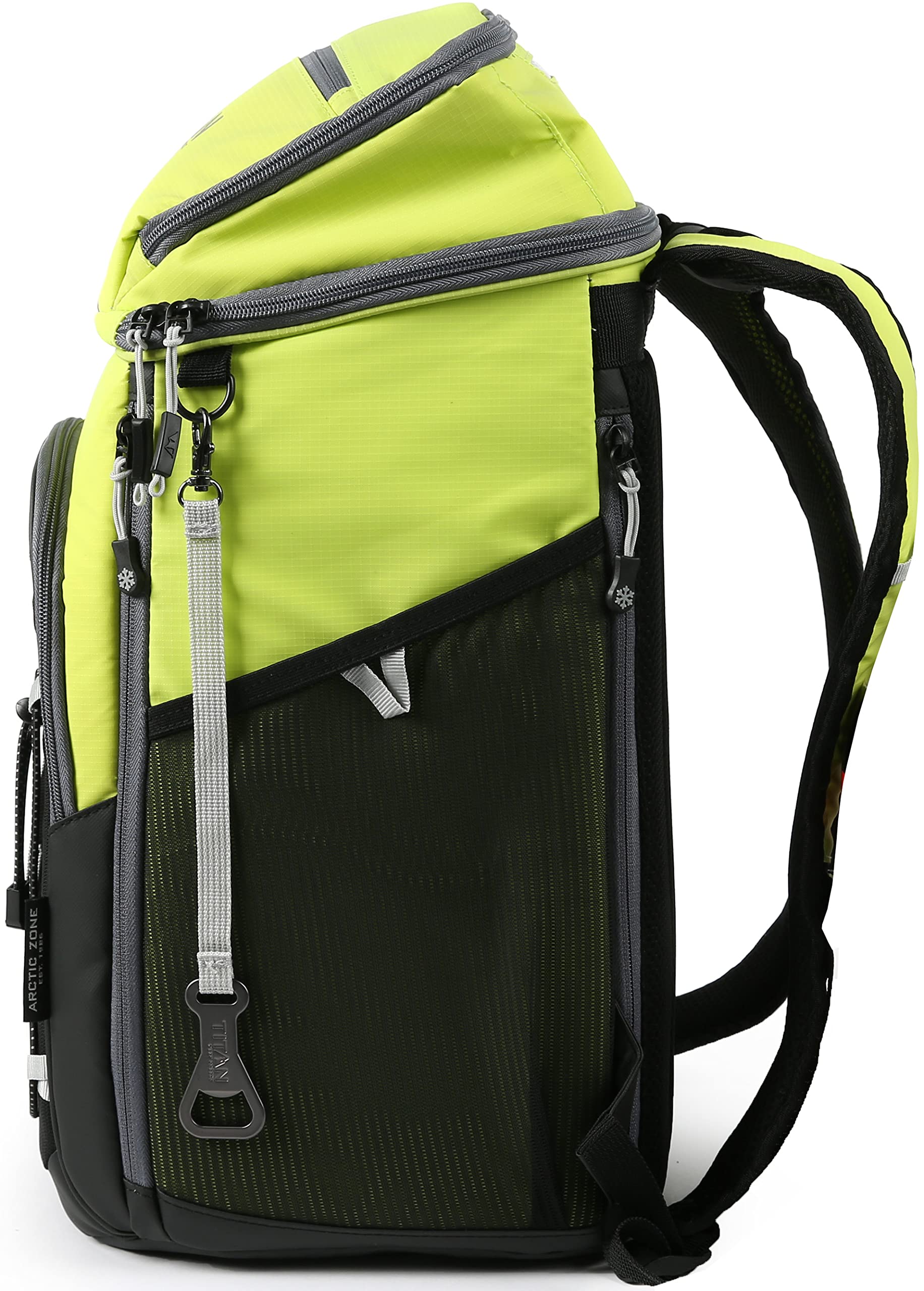 Arctic Zone Titan Deep Freeze 30 can Insulated Backpack Cooler Bag with Ice Wall Packs