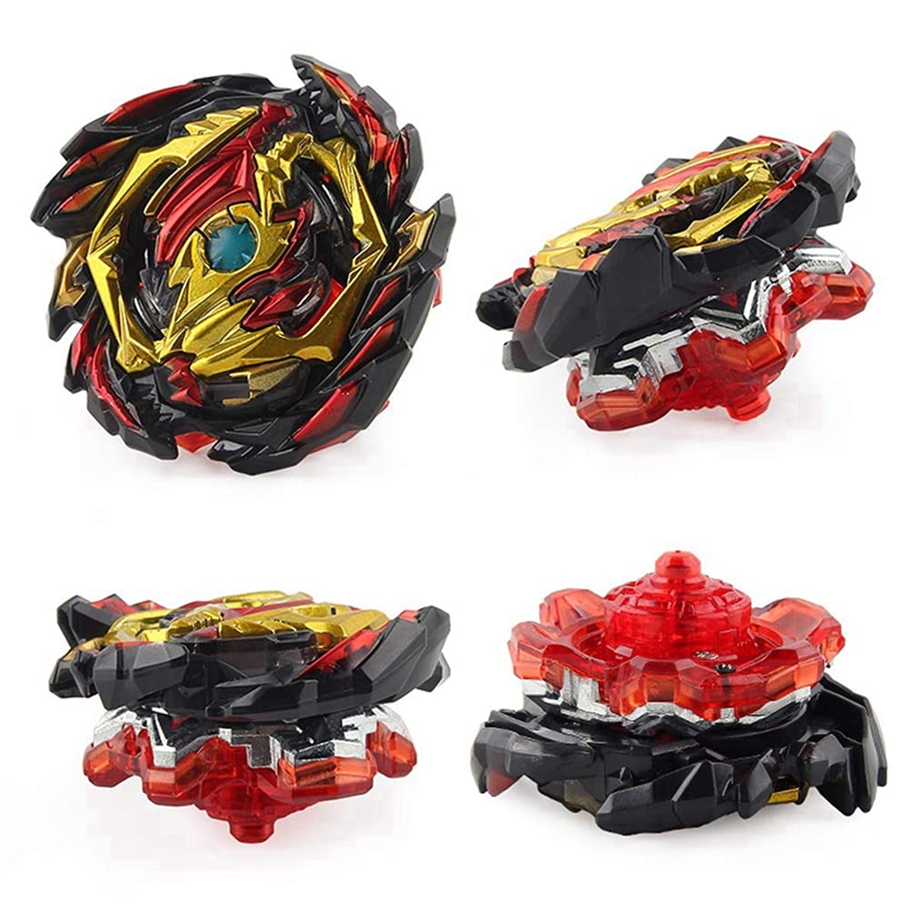 Mopogool Left Right Sparking Launcher Lr Bey Burst Evolution Turbo GT Blades Battling Tops String Grip B-145 DX Starter Venom Diabolos.Vn.Bl Set Gaming Top Spinning Toys Gift for Boys