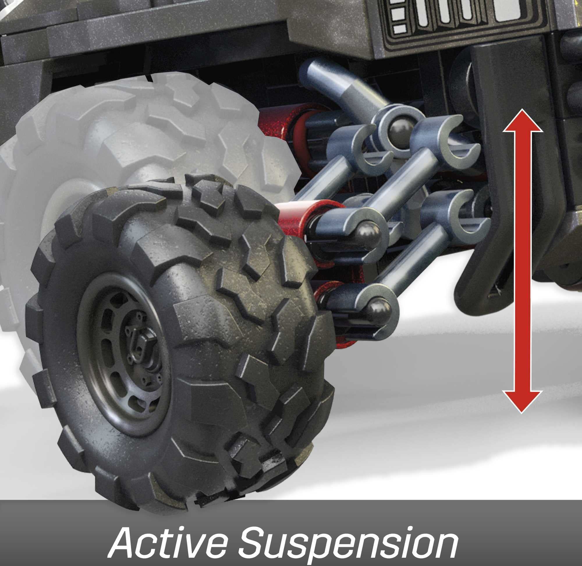 Mega Halo Infinite Toy Car Building Toys Set, UNSC Razorback Blitz Vehicle with 303 Pieces, 4 Micro Action Figures and Accessories, Gift Ideas
