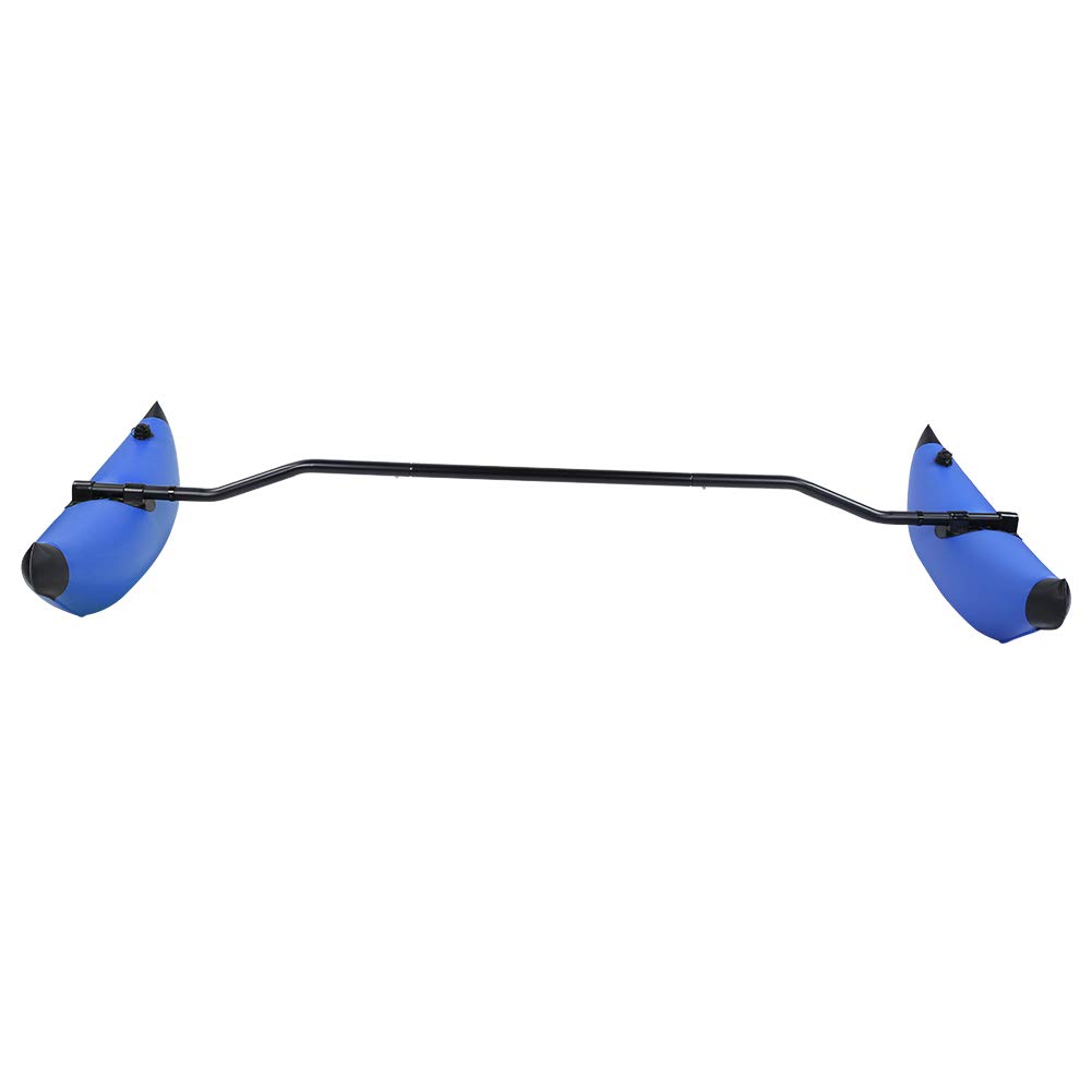Bicaquu Portable Kayak Stabilizer, Kayak Outrigger Kit, Safe for Kayaking Fishing Beginners Canoeing(Blue)