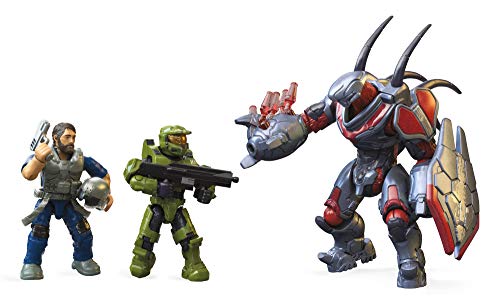 MEGA Halo Toy Building Sets, Pelican Inbound Vehicle with 2024 Pieces, 3 Micro Action Figures and Accessories, for Collectors