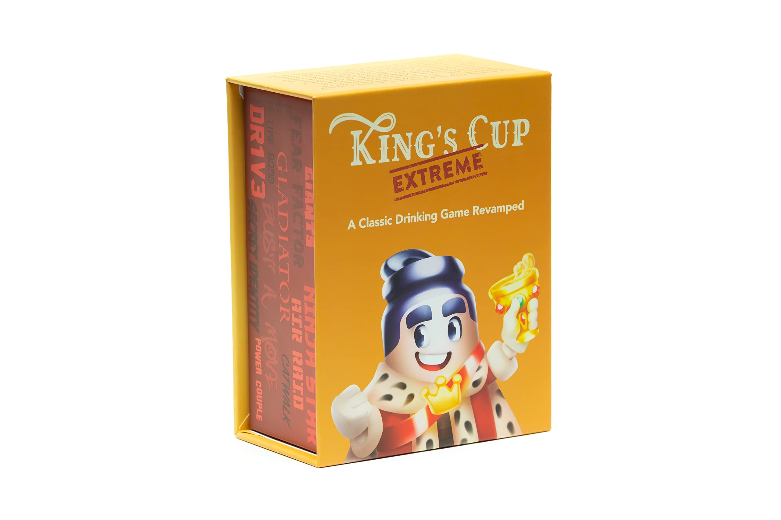 Lost Boy Entertainment King’s Cup Extreme - Party Games - Card Games for Adults - Drinking Games - Game Night - Date Night - Couples Games - Travel Games - Laugh and Drink - Get Buzzed