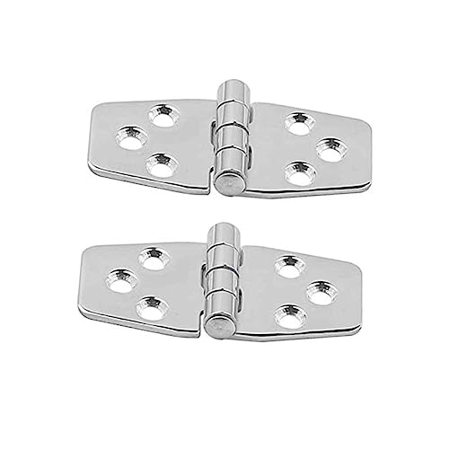 Heavy Duty Gate Hinges 2pcs Heavy Duty Door Hinge Stainless Steel Door Hinges Concealed Hinge Furniture Hinges Spring Door Closer Silver Spring Hinges