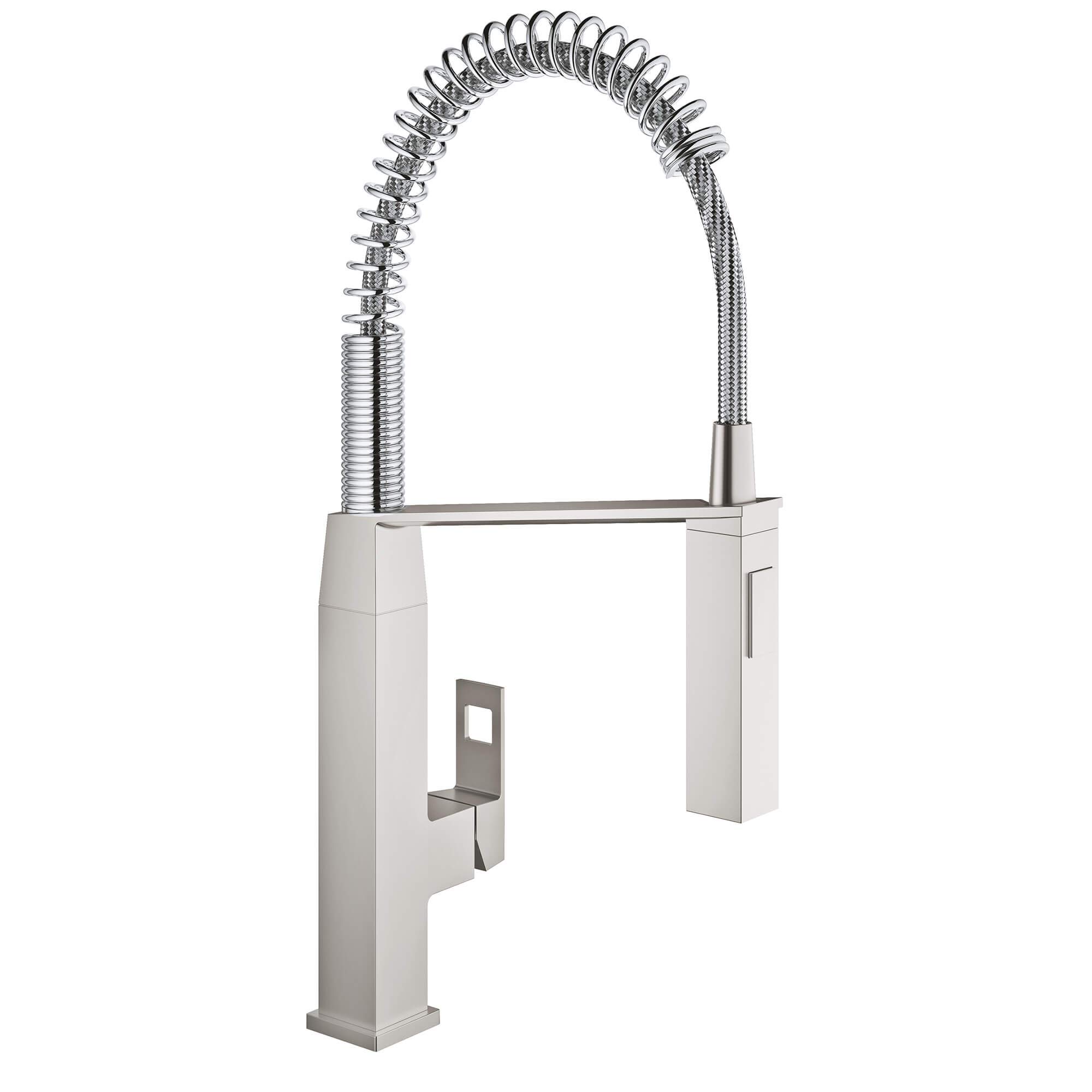 Grohe KKS-31401DC0 Kitchen Faucet with Soap Dispenser in Supersteel