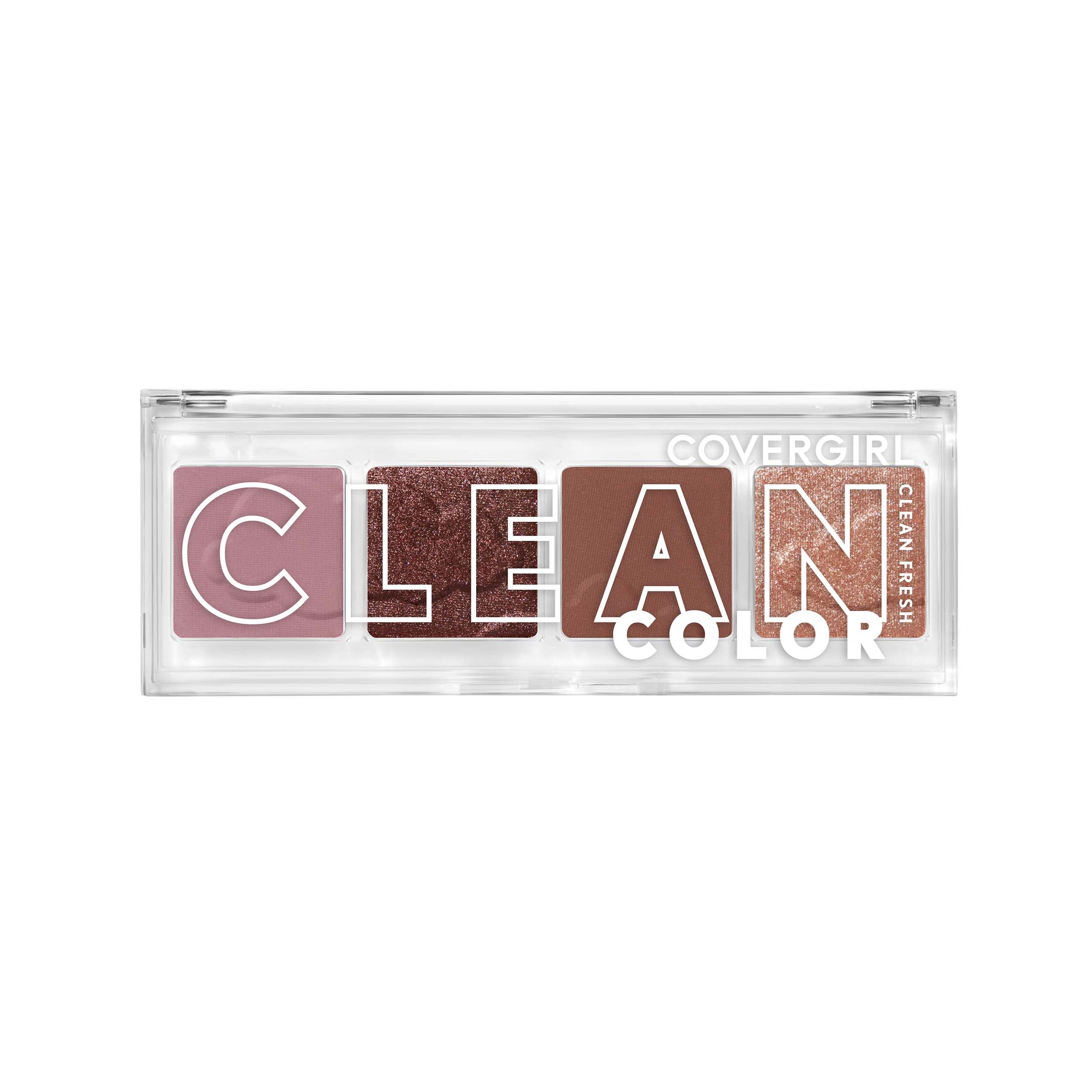COVERGIRL Clean Fresh Clean Color Eyeshadow ā Eyeshadow, Eyeshadow Palette, Shimmer Eyeshadow, Vegan Formula - Mellow Mauve, 4g (0.14 oz)