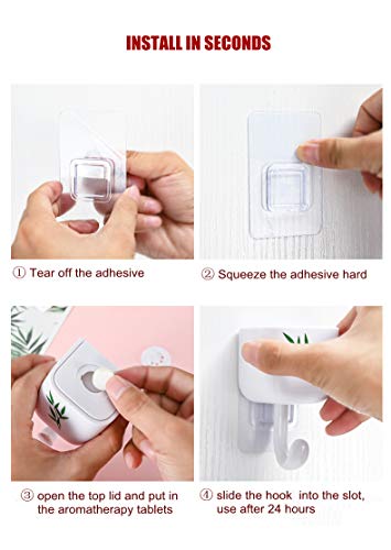 Gautsa Cute Peek-A-Boo Hooks, Self Adhesive, Pop up Cat Bear Animal Decorative for Kids Boys Girls, for Key Coat Robe Towel, 4 Pack (Bears)