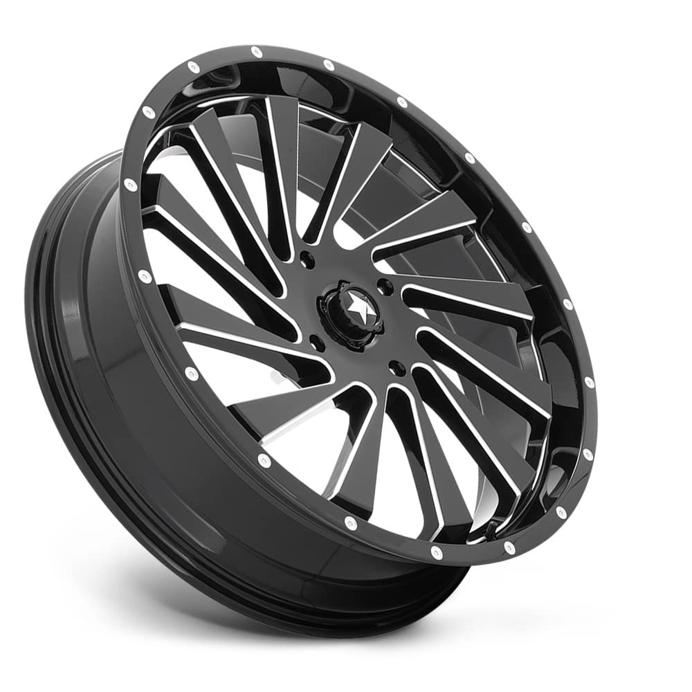 MSA Offroad Wheels MA46 20X7 4X156 G-BLK MILL 00MM - M46-020756M