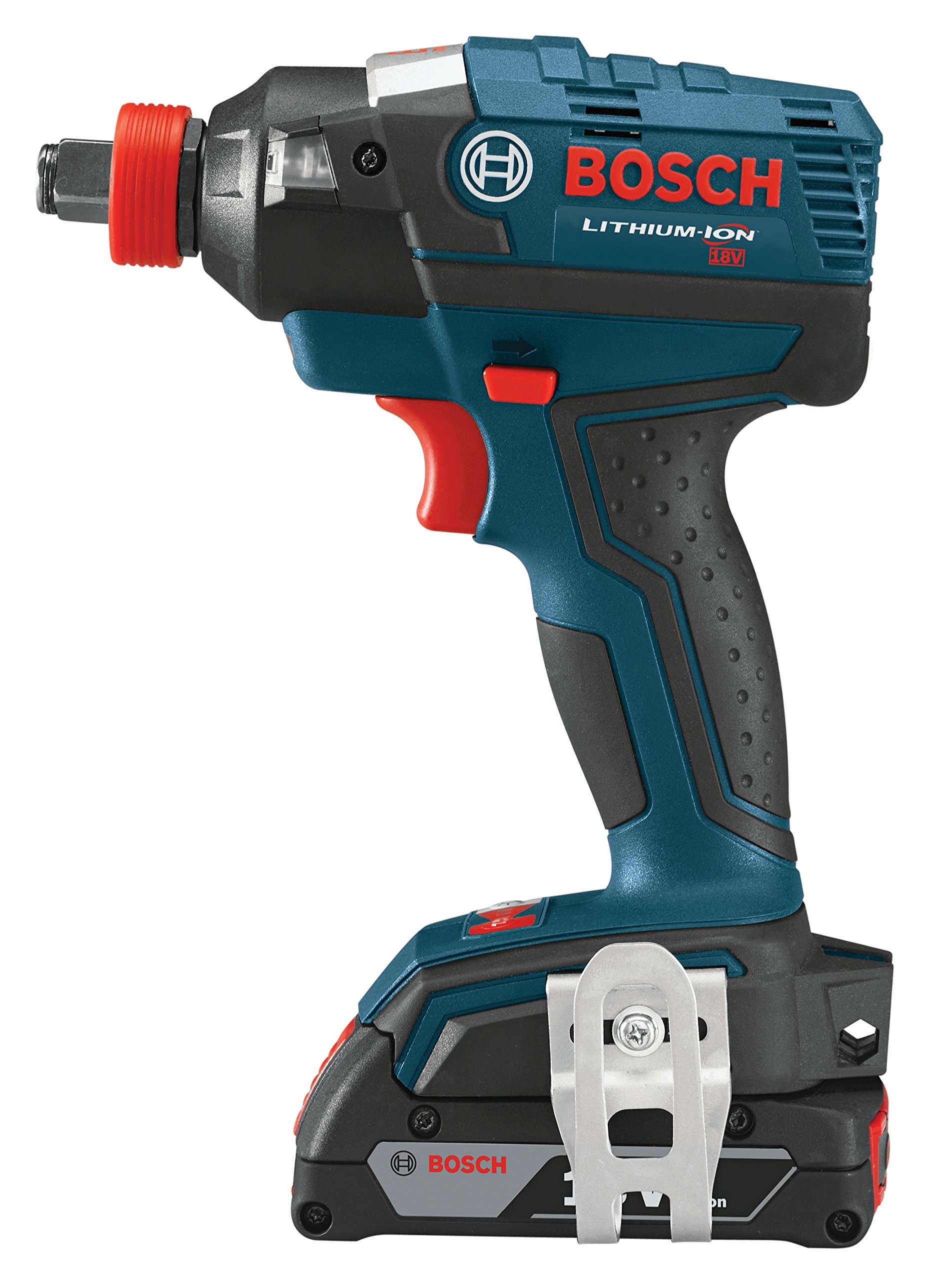 Bosch IDH182-02-RT 18V Cordless Lithium-Ion Brushless Socket Ready Impact Driver Kit with Soft Case (Renewed)