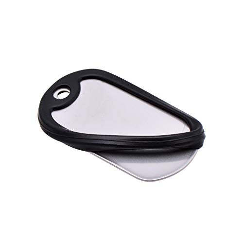 JAYP 1.5 Inch Slicon Rubber Silencers for Military Dog Tag 10pcs Set -Red
