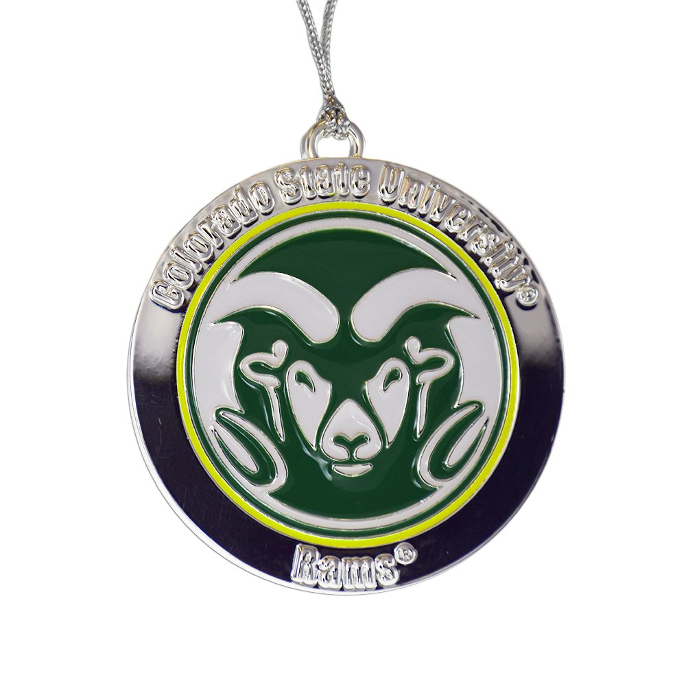 GOPEO HouGariee Fan Frenzy NCAA Colorado State Rams Ornament