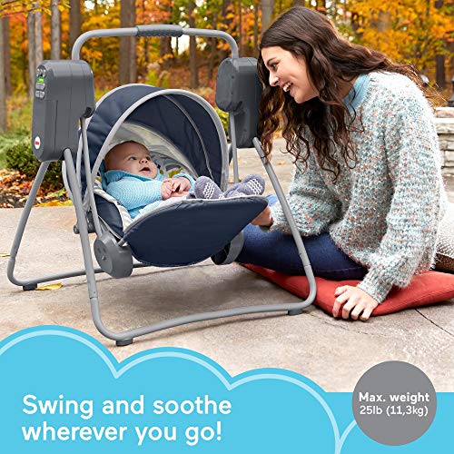 Fisher-Price GKH38 On The Go Swing, Citron Wedges