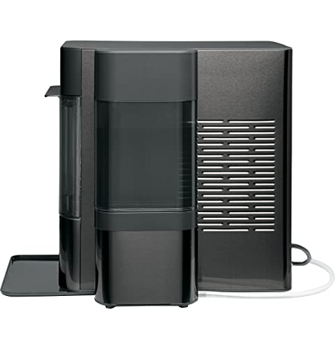 GE Profile Opal | Side Tank for 2.0 Opal Nugget Ice Maker | Easy Attachment to Opal Ice Machine | 0.75-Gallon Tank | Allows for 3X More Ice Before Refill | Black Stainless, P4AAKASBRTD