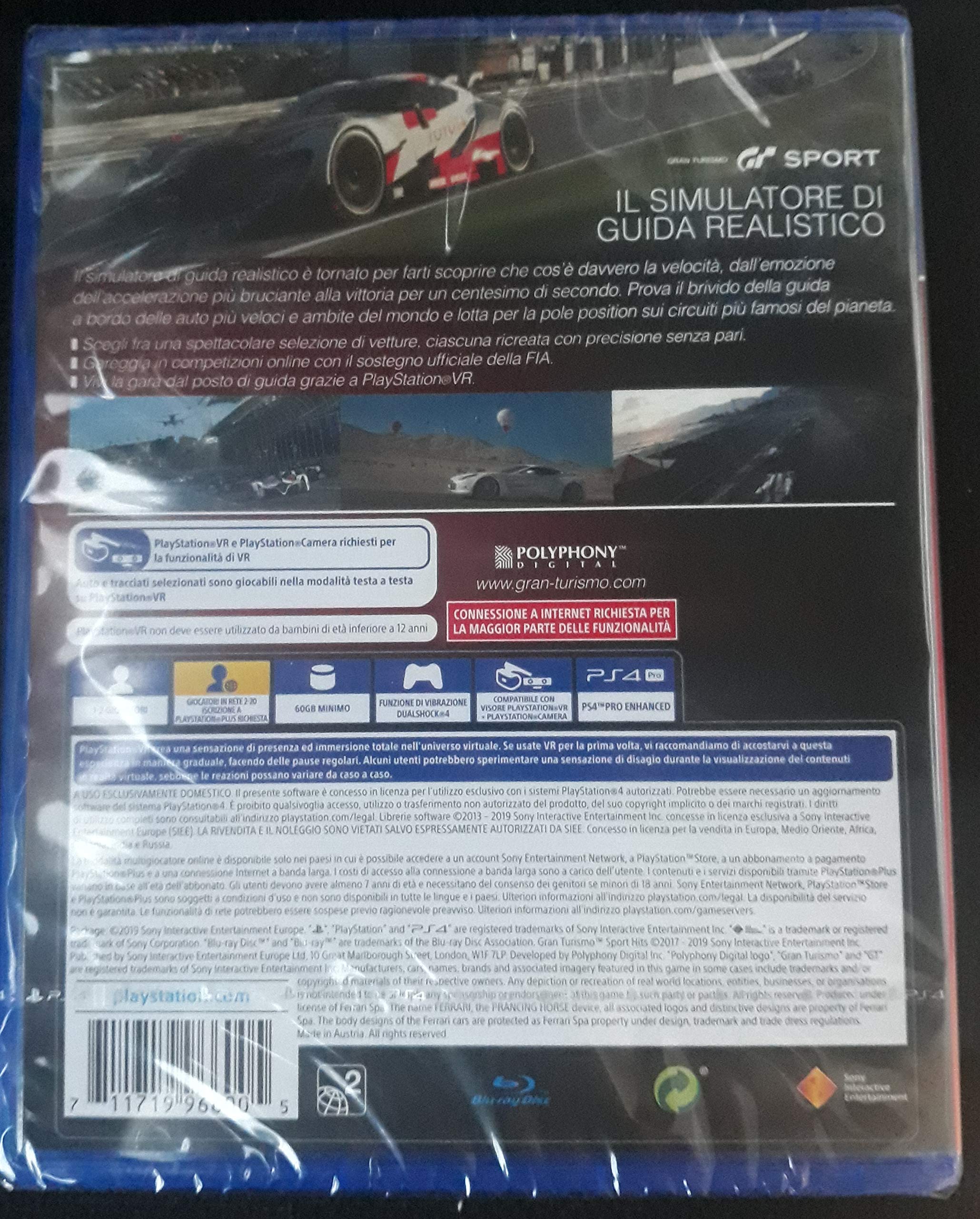 Gran Turismo Sport - Ps4 (Playstation 4) [video game]