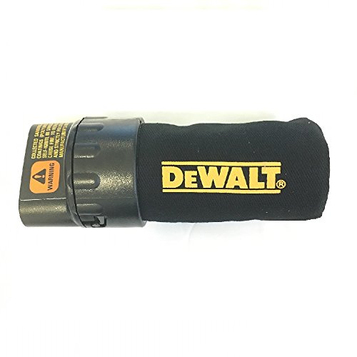DeWalt OEM 608354-00SV Sander Dust Bag 25708 27707 27708 2771 DW421 DW421 DW421-B2 DW421-B3 DW421K DW421K DW422 DW423 DW423 DW423K DW423K