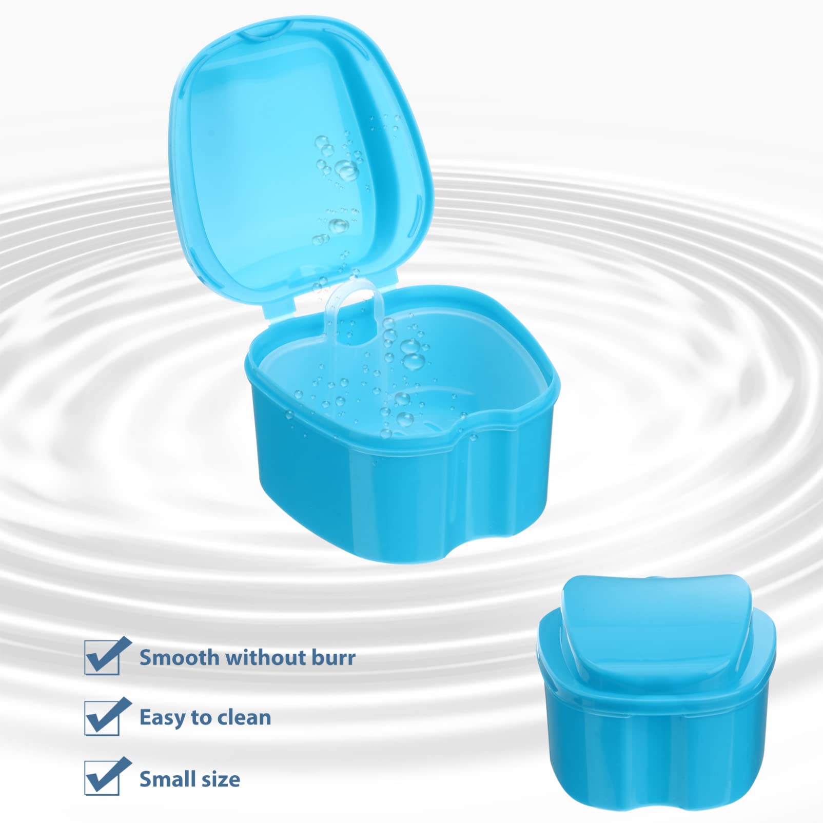Box Travel Case Orthodontic Retainer Case Travel Retainer Cases Basket Cleaning Tablets Travel Container False Storage Travel Accessories
