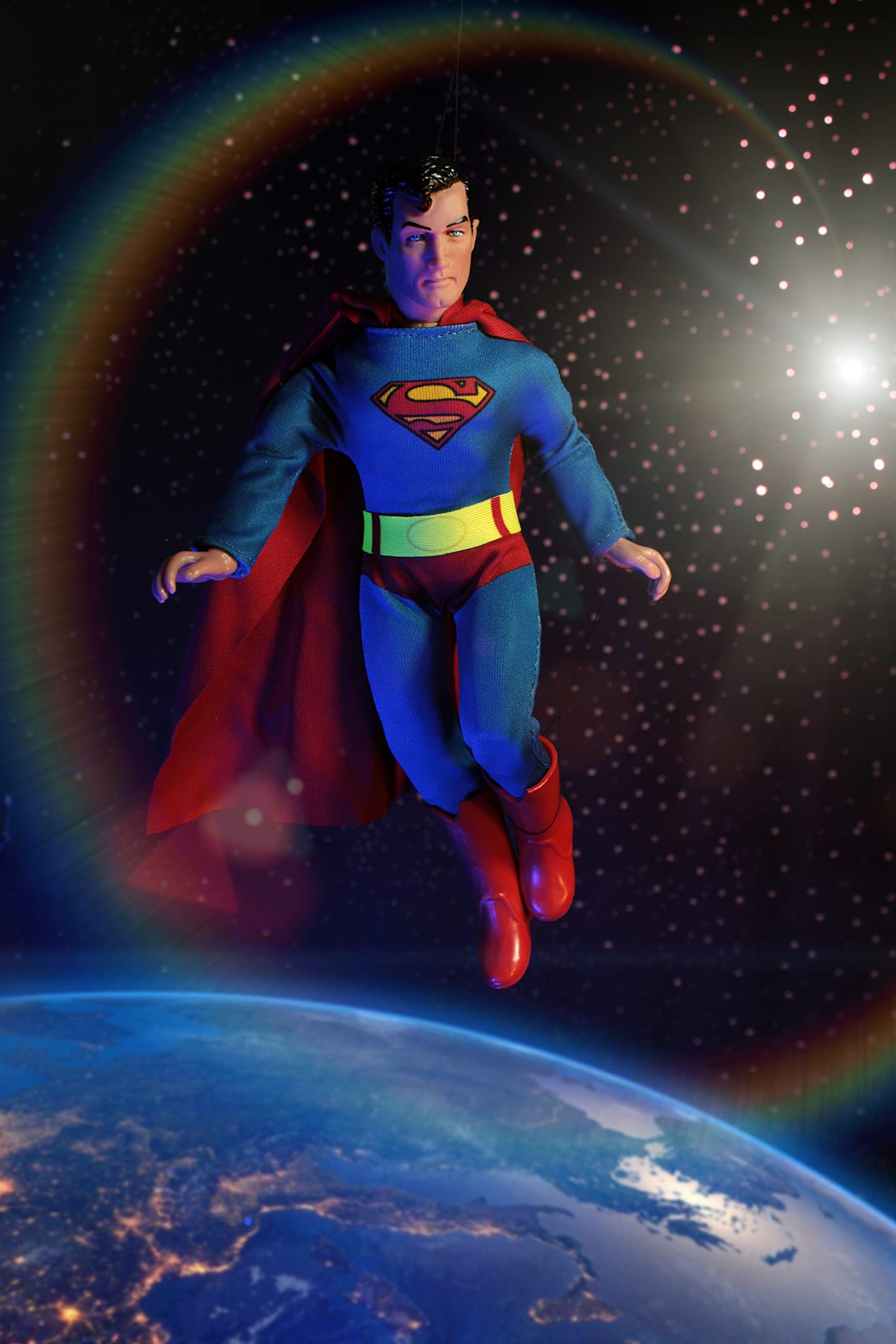Mego DC Comics Superman 8" Action Figure Multicolor
