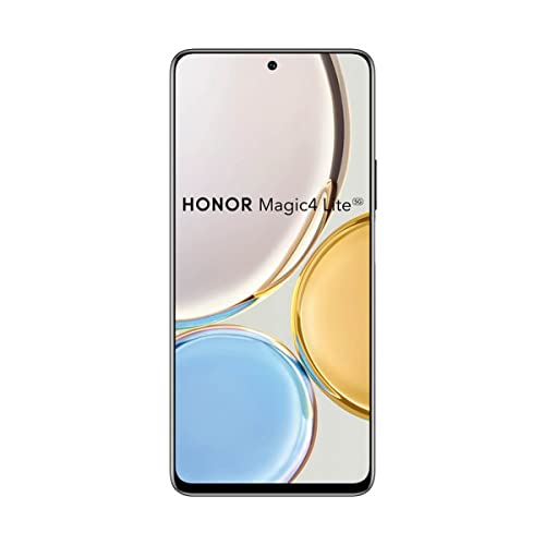 Honor Magic4 Lite 5G Dual-SIM 128GB ROM + 6GB RAM (GSM only | NO CDMA) Factory Unlocked 5G Smartphone (Midnight Black) - International Version