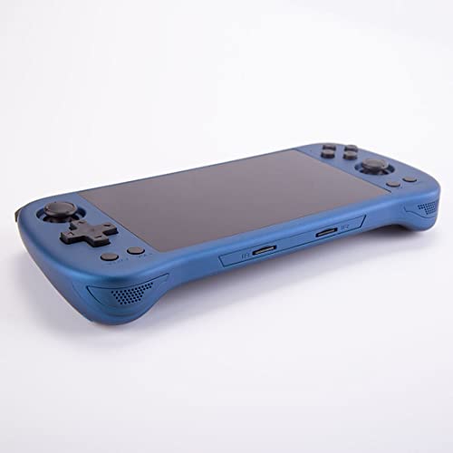HENAA Powkiddy X55 Handheld Game Console, 5.5-Inch Large Screen Retro Handheld Built-in 30000 Games