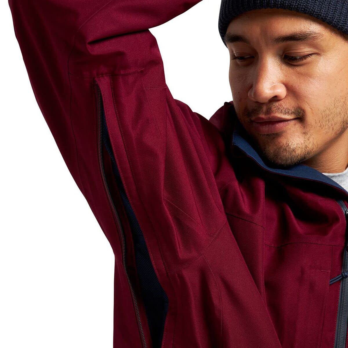 Burton Men's Standard Gore‑TEX 2L Pillowline Jacket, Mulled Berry, X-Large